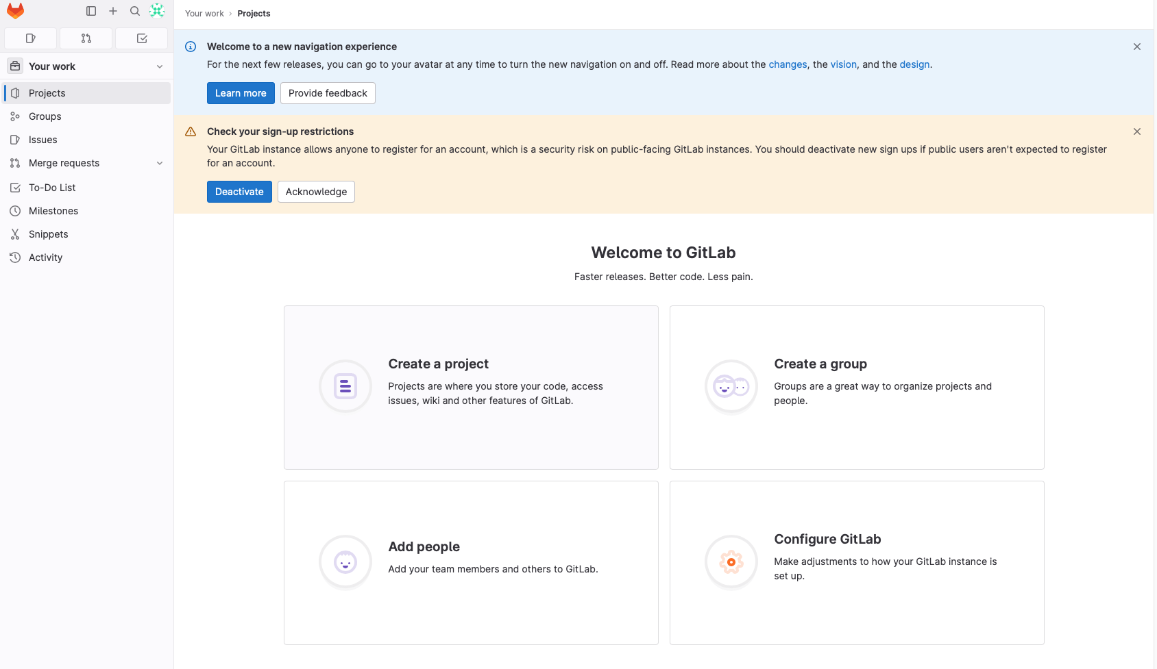 Gitlab installation with Docker on a Mac in less than 30 min